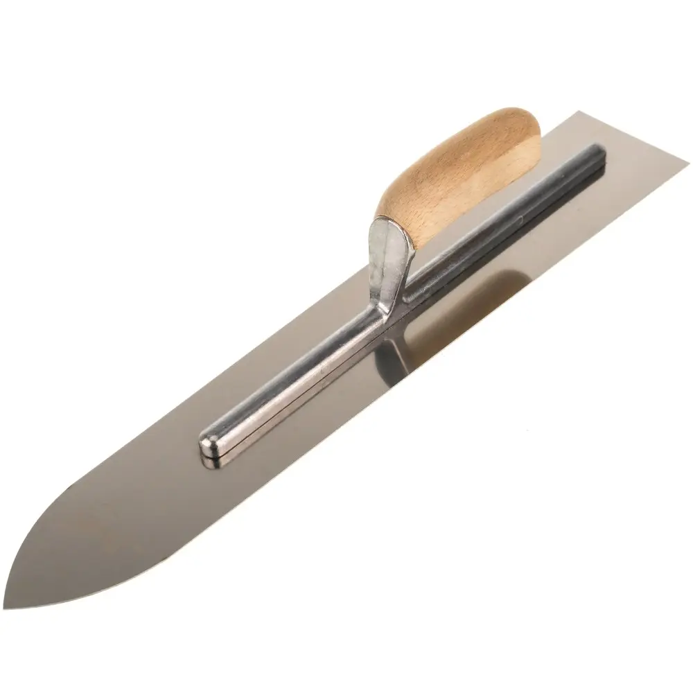 Screeding, Flooring Trowel | 500mm Wooden Handle | Diyfixups
