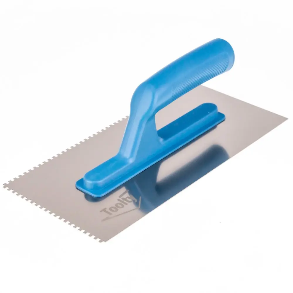 Notched Trowel | Tiling | PVC handle | Diyfixups