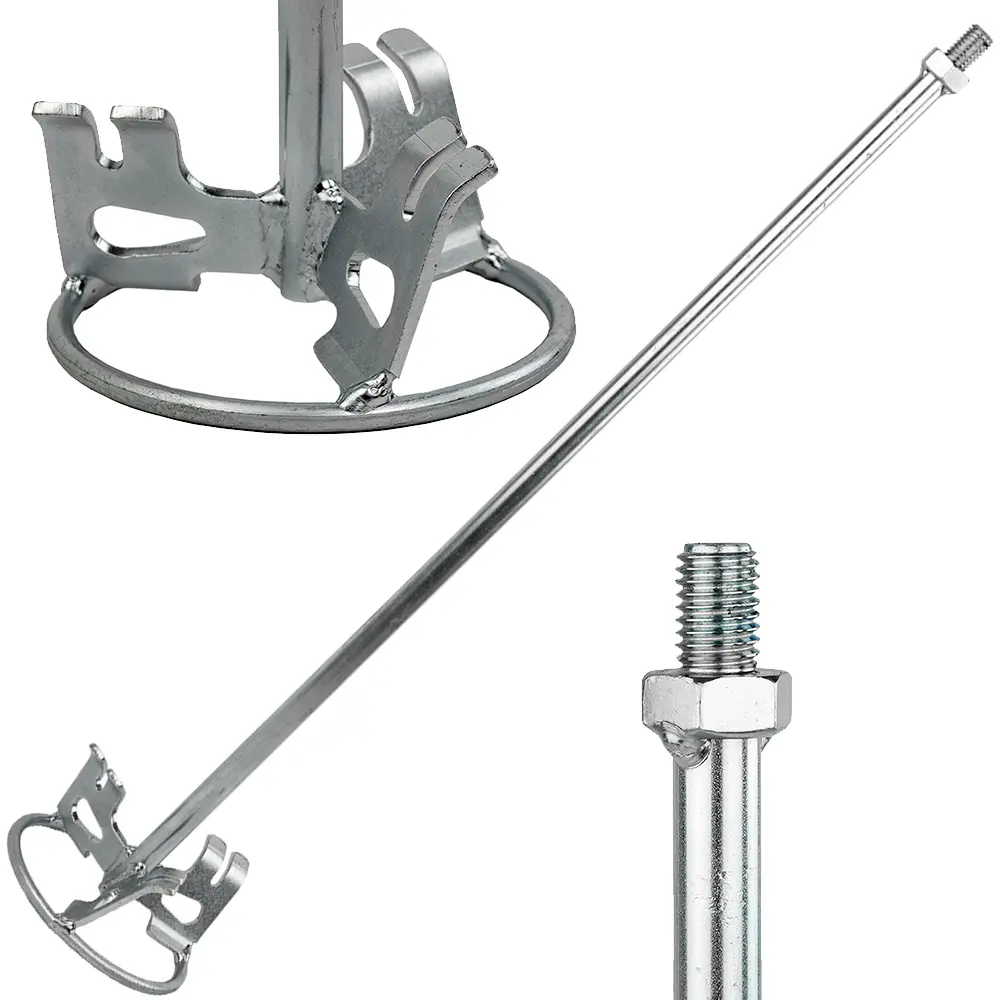 Rendeer Mixing Paddle | Drill M14 Thread Steel | Diyfixups