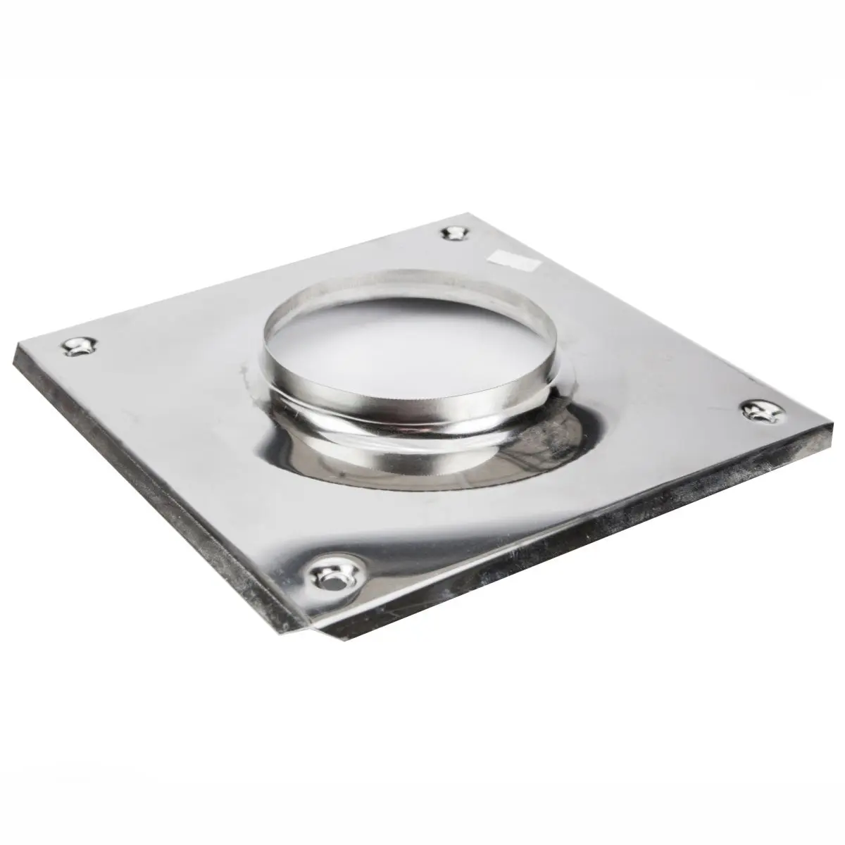 Stainless-Steel Chimney Top Plate With Collar | Diyfixups