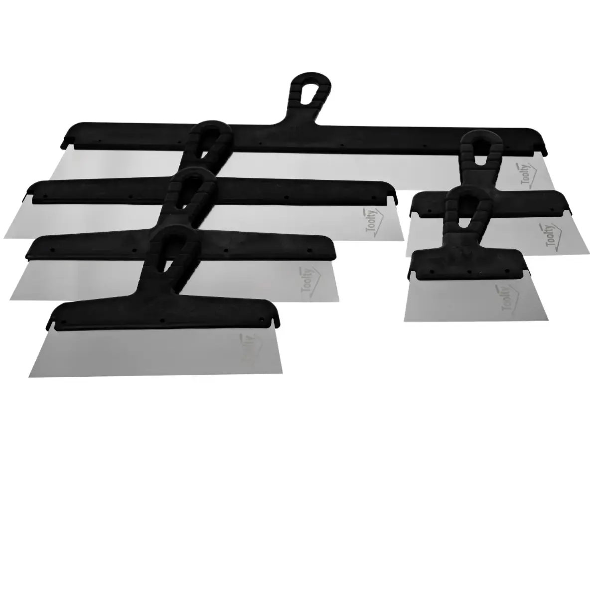 6PC Drywall Knife Set | Plastering Tools150-600mm | Diyfixups